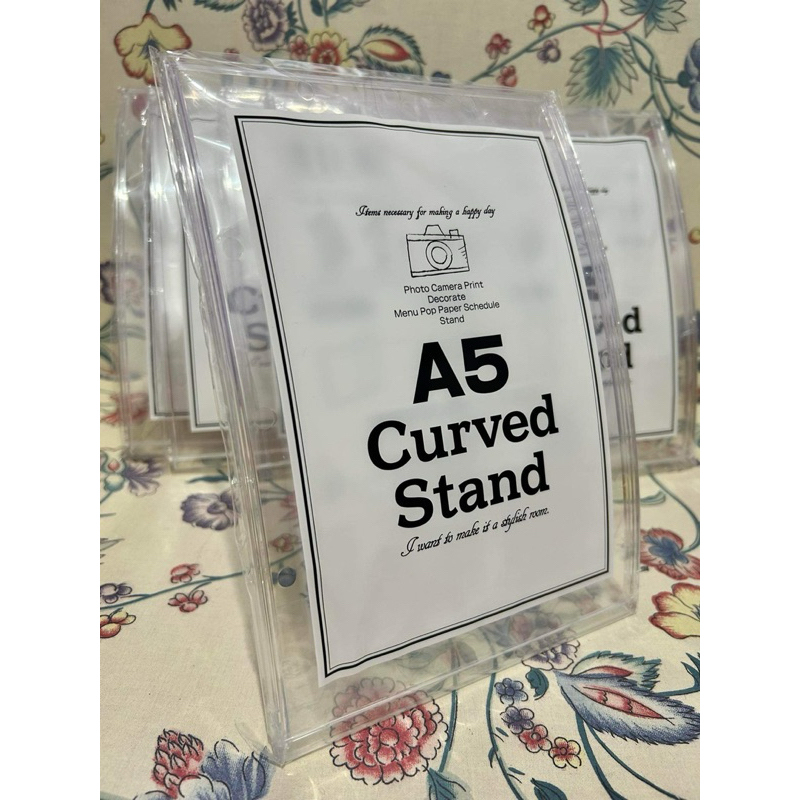 A5 Acrylic Stand Made in Japan Menu Photo Any Print Holder Decoration ...
