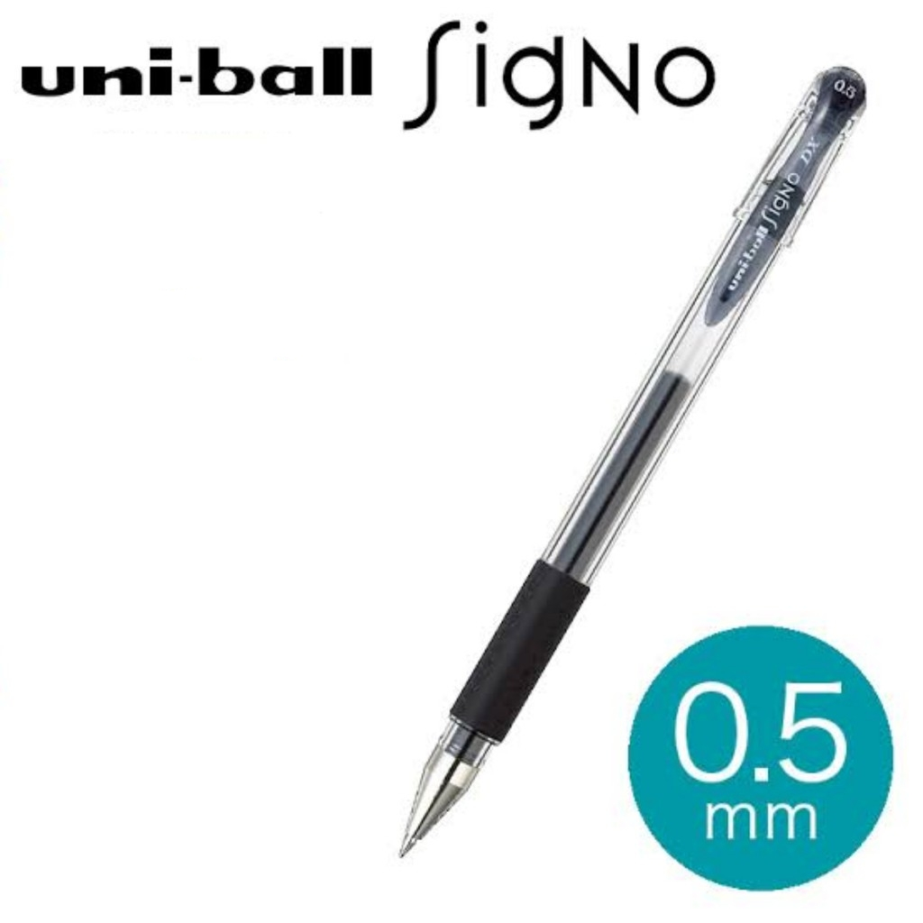 UNI SIGNO DX 0.5MM GEL PEN/REFILL (UM15105/UMR105) | Shopee Philippines