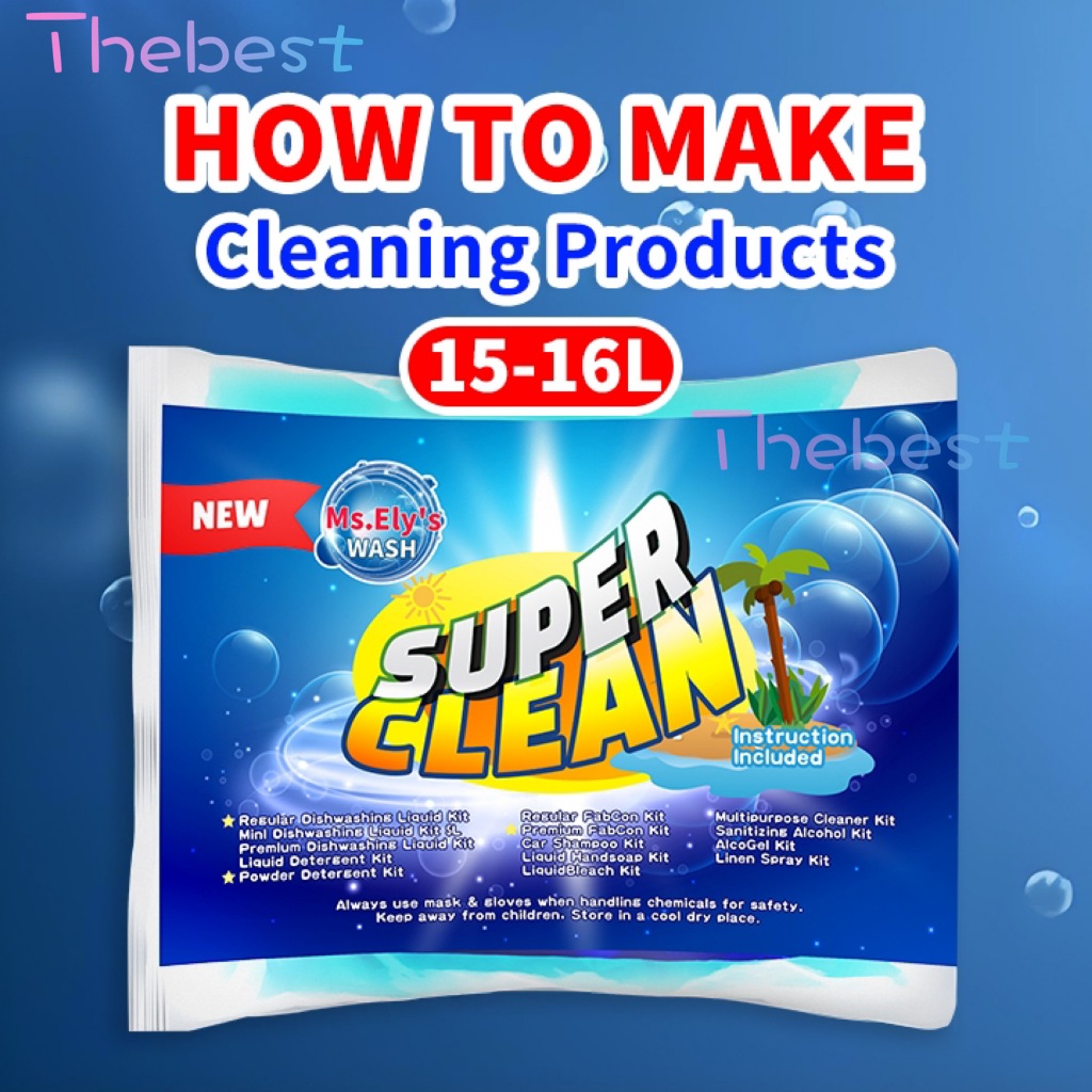 Thebest DISHWASHING LIQUID KIT 15-16L WISE CLEANER DIY KIT HIGH ...