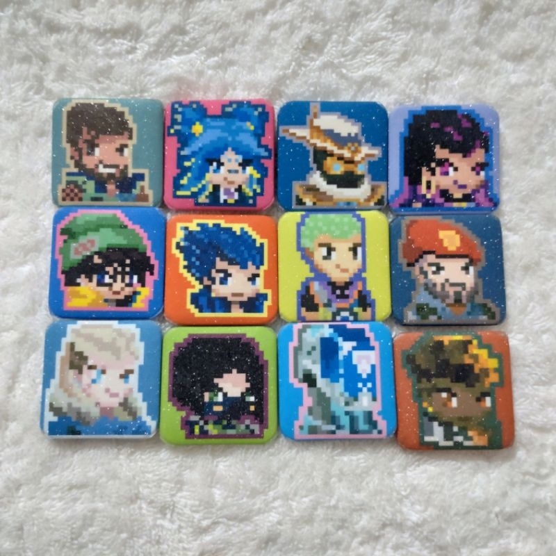 Pixel Valorant Square Pins | Shopee Philippines
