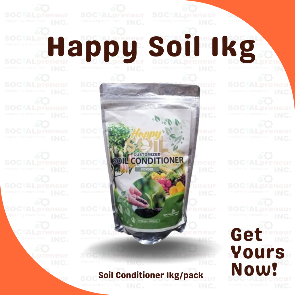 Happy Soil (Soil Conditioner 1kg/pack) | Shopee Philippines