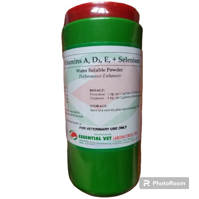 VITAMIN ADE + SELENIUM 1Kg ( ESSENTIAL VET LABORATORIES INC ) | Shopee ...
