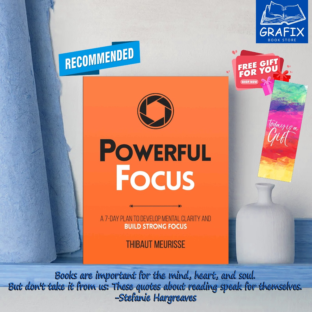 Powerful Focus by Thibaut Meurisse (paperback) | Shopee Philippines
