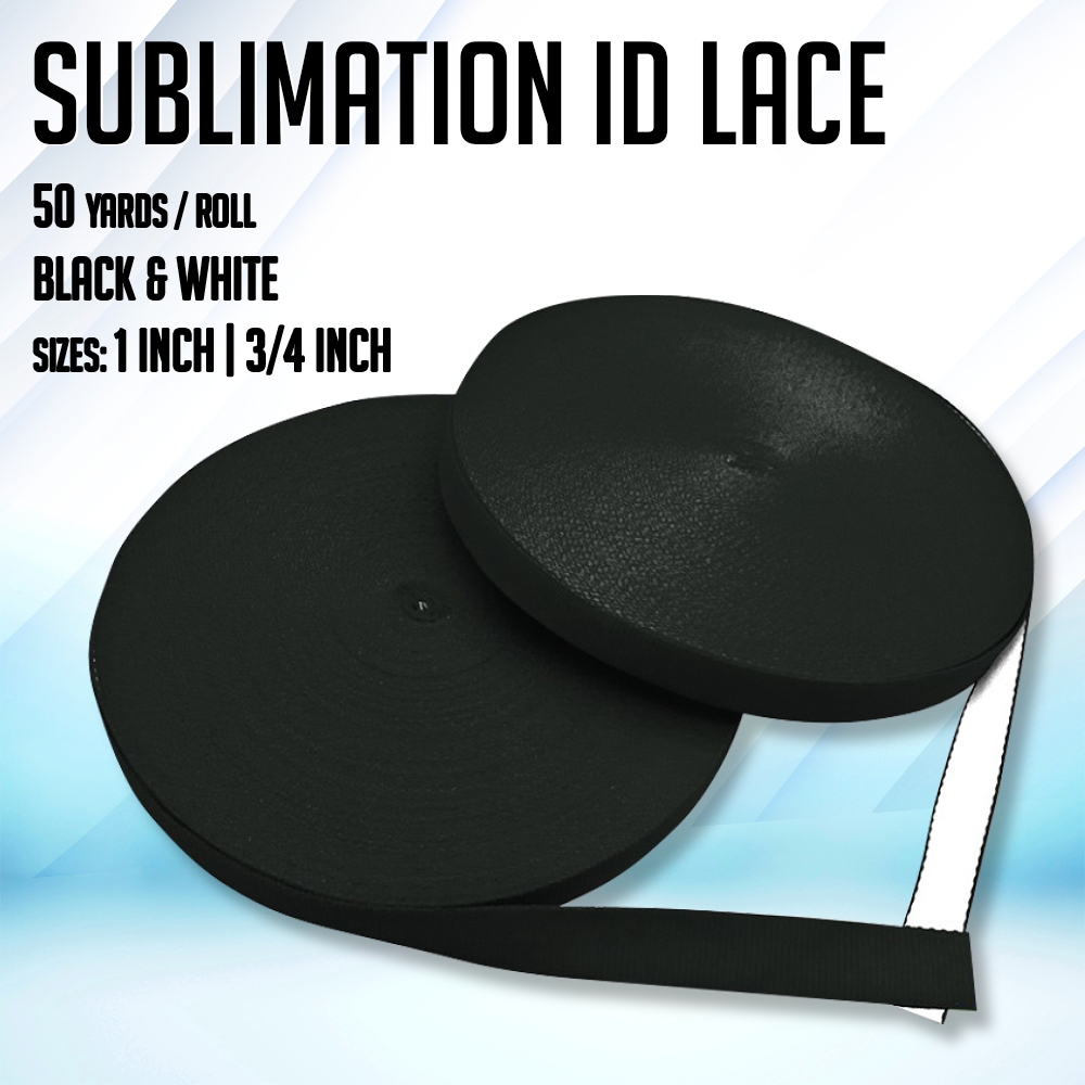 Sublimation Printable Id Lace Lanyard For Making 50 Yards Roll | Shopee ...