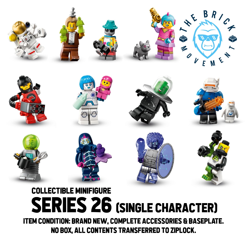 LEGO® Collectible Minifigure Series 26: Single Character Minifigure ...