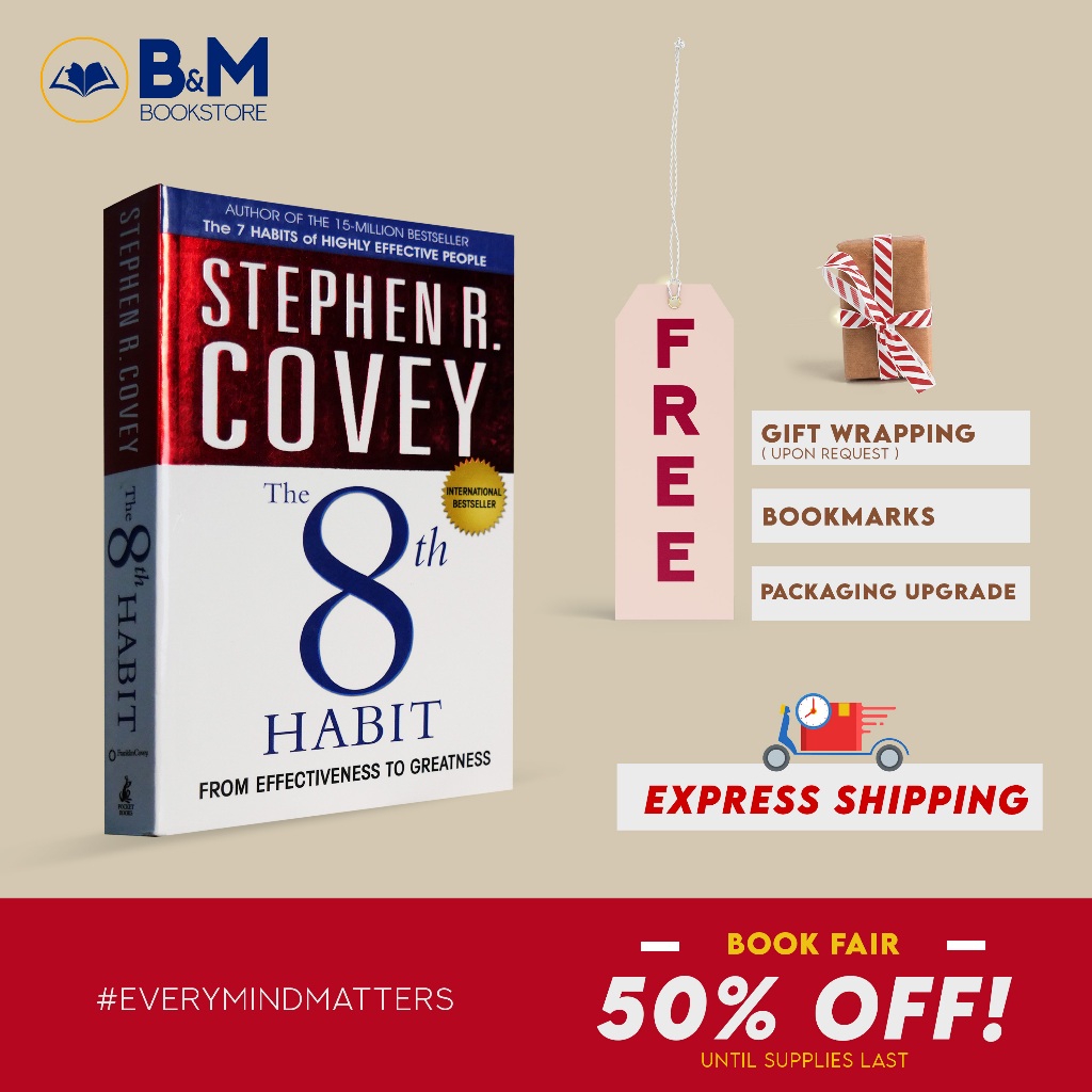 The 8th Habit | Stephen R. Covey | Paperback/Soft Cover | Shopee ...