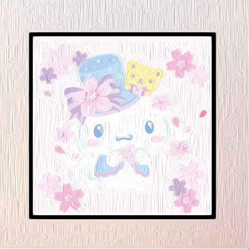 20*20 cartoon char Framed Digital Painting Pagpipinta DIY Canvas ...