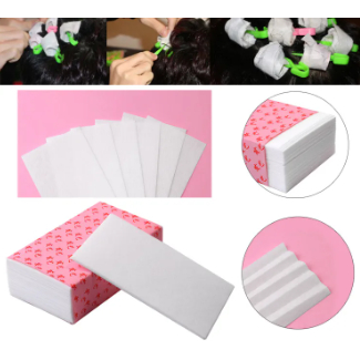 Salon Perm End Papers Hair Curling Paper | Shopee Philippines