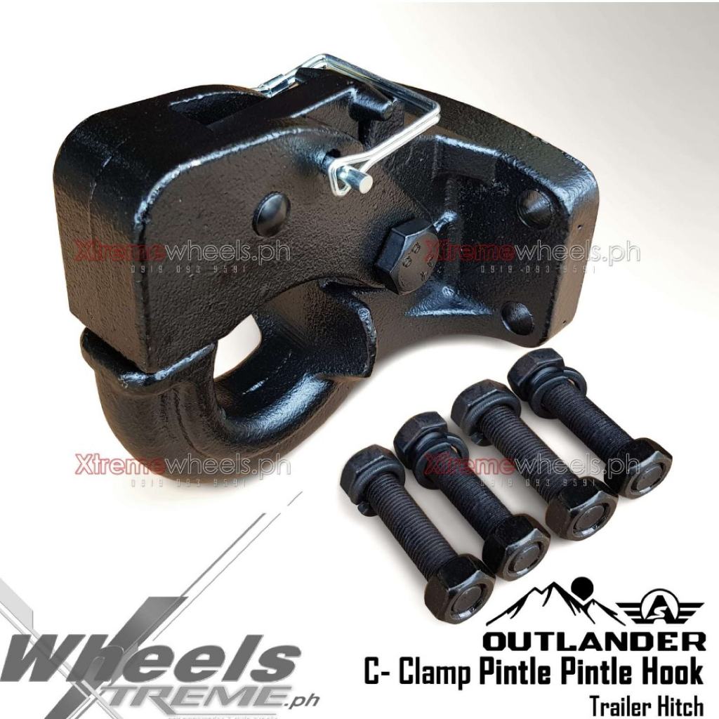 C Clamp Tow hook universal heavy duty Tow Parts Hitch Accessories ...