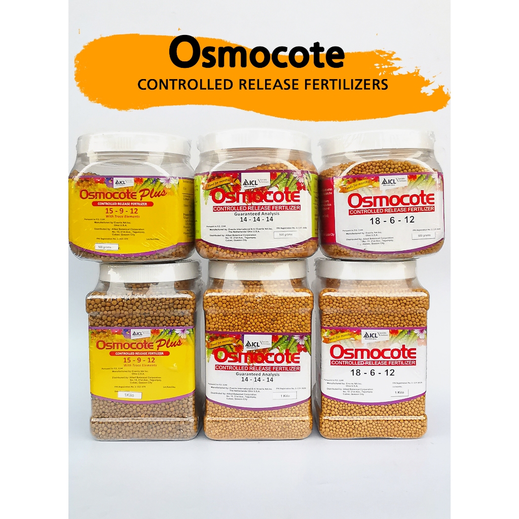 AICL Osmocote 14-14-14, 18-6-12, Osmocote Plus 15-9-12 Controlled ...