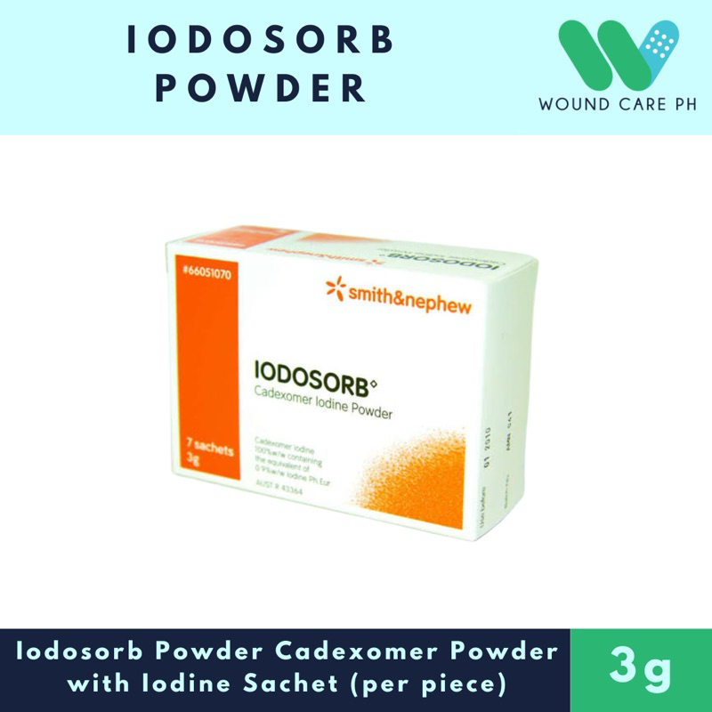 Iodosorb Powder Cadexomer Powder with Iodine Sachet | Shopee Philippines
