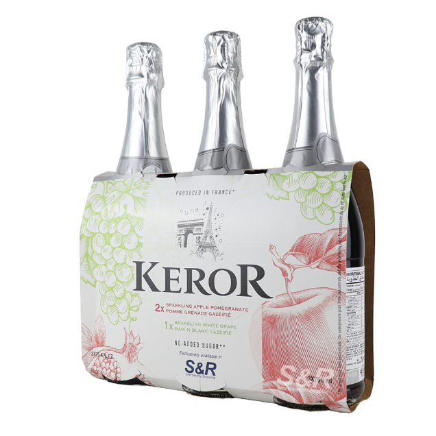 Keror Sparkling Apple Pomegranate and White Grape 3pcs | Shopee Philippines