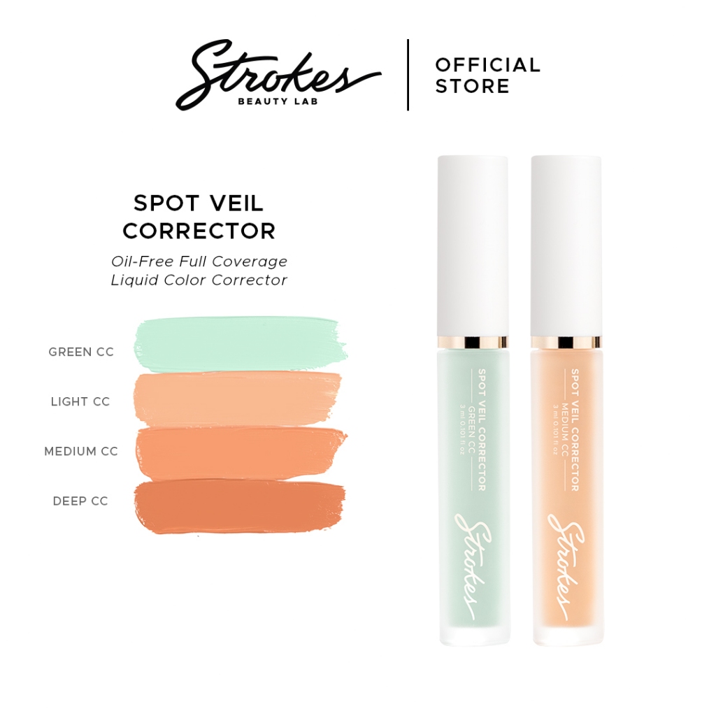 Strokes Spot Veil Corrector [Oil-Free Matte Liquid Color Corrector] | Shopee Philippines