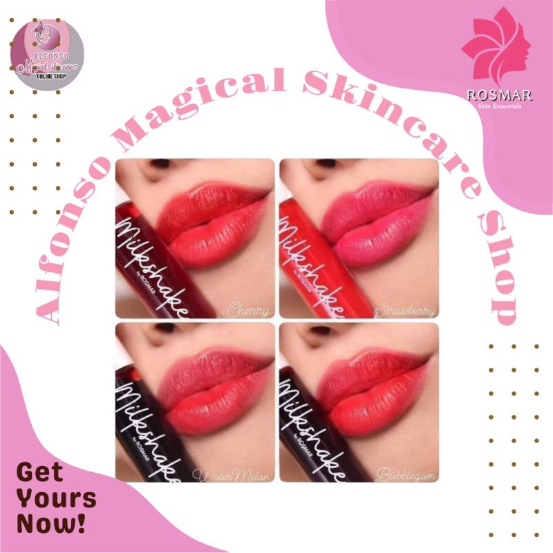 ROSMAR MILKSHAKE LIP AND CHEEK TINT | Shopee Philippines