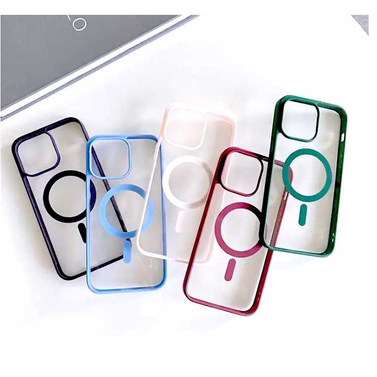 ANTI-DROP CASE FOR IPHONE X XR XS 11 12 13 PRO MAX Clear Magnetic ...