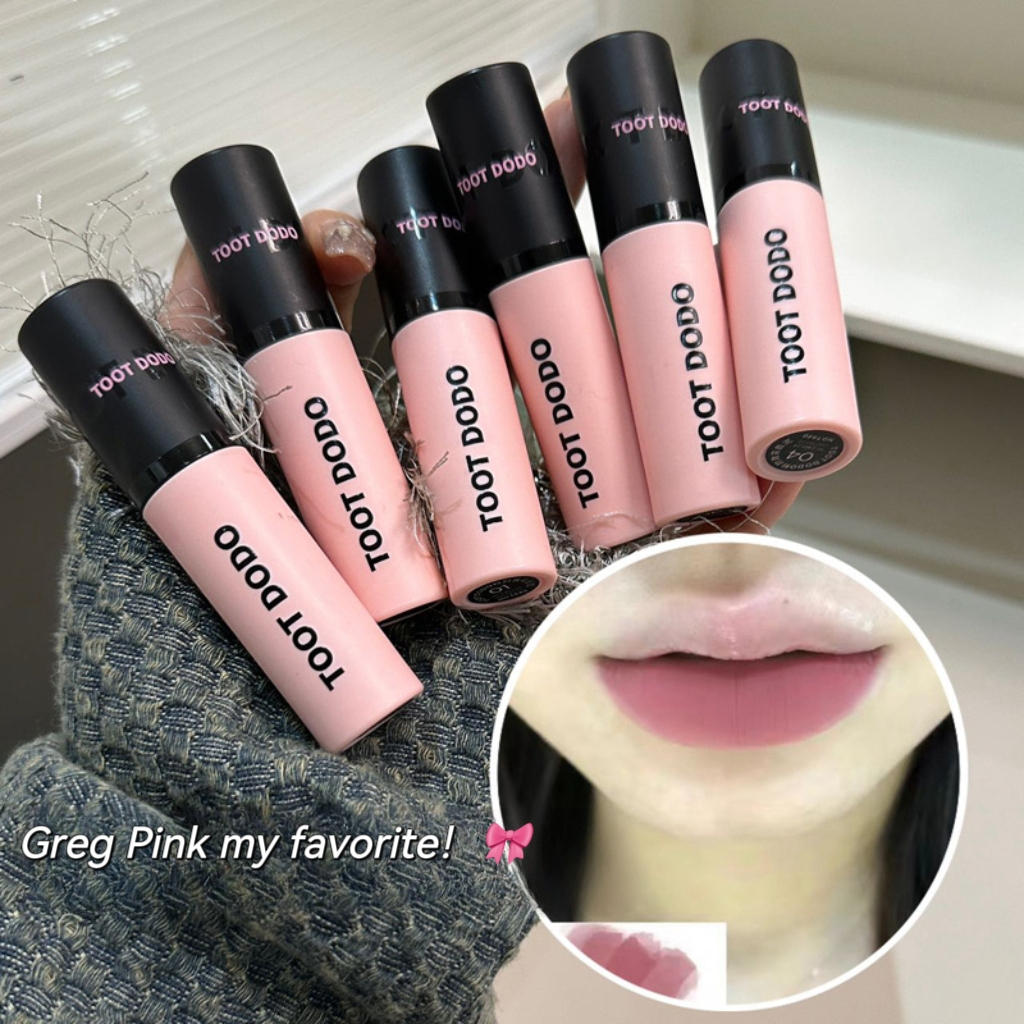 New TOOT DODO Pink charm misty lip mud cloud mud matte lip mud | Shopee ...