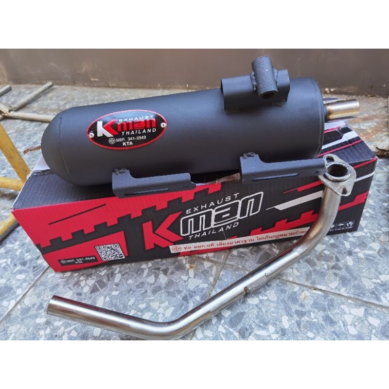 Kman exhaust pipe para sa PCX 160, nmax v2, aerox v2, click 125/150 ...