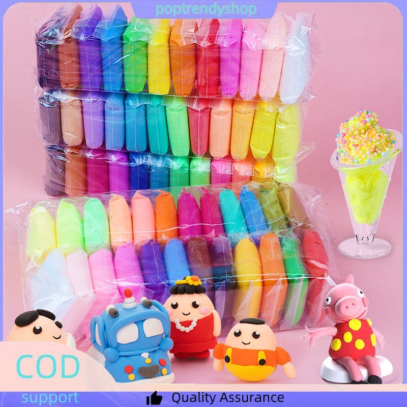 36 Colors Super Lightweight Air Dry Modeling Clay Kit DIY Lightweight ...