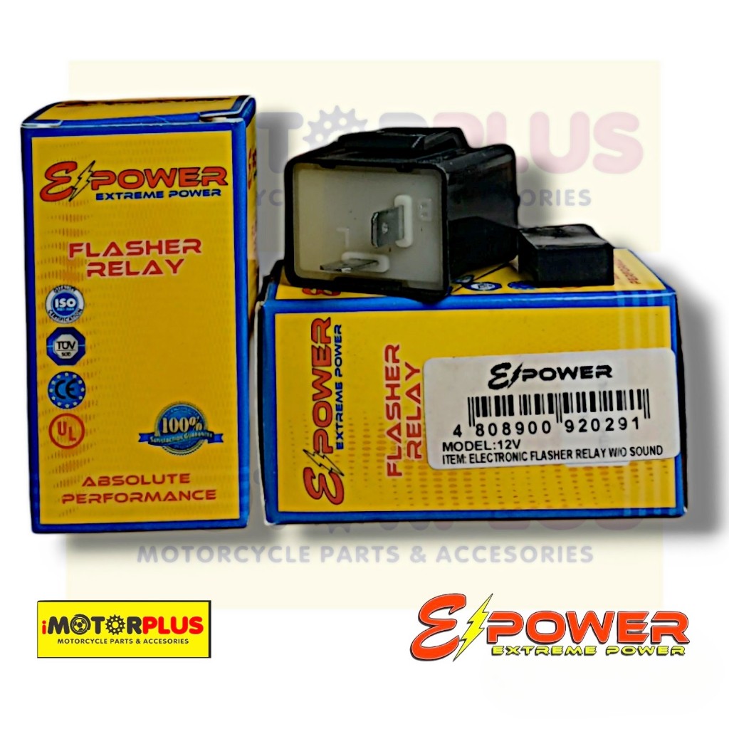 E-Power Electronic Flasher Relay 12V w/o Sound | Shopee Philippines
