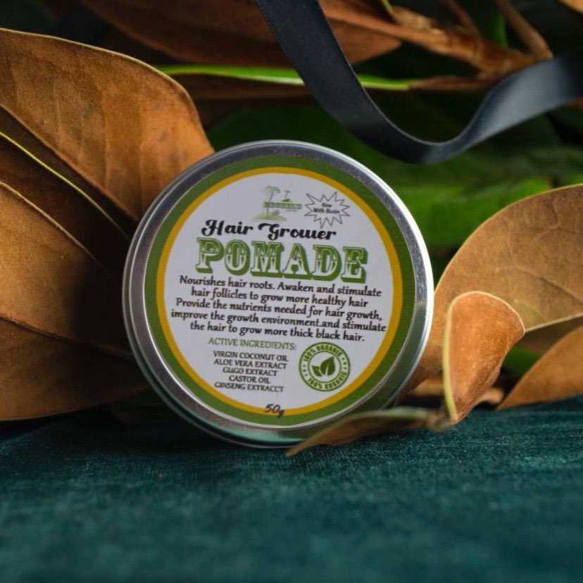 All Natural Hair Grower POMADE 50g(Pumadang Pampatubo ng Buhok)for Men ...