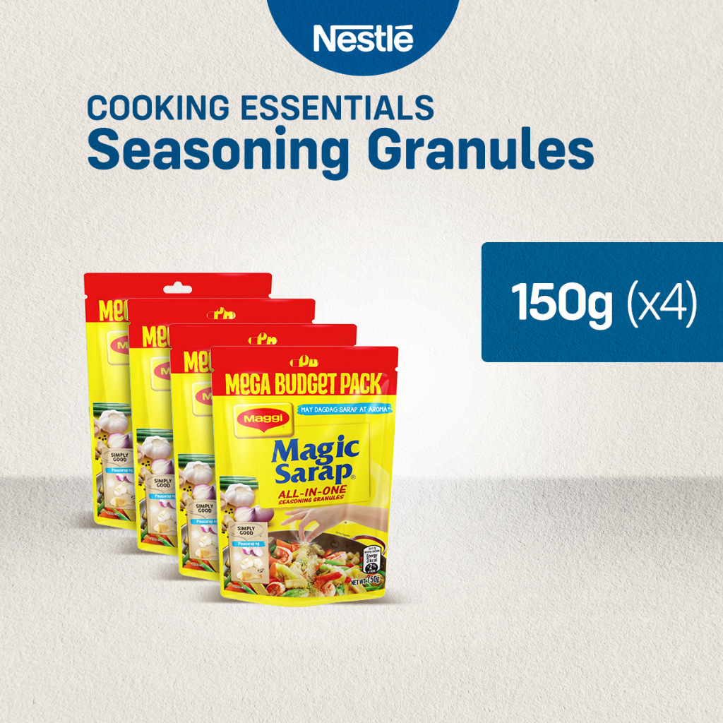 Maggi Magic Sarap All-In-One Seasoning Granules 150g - Pack of 4 ...