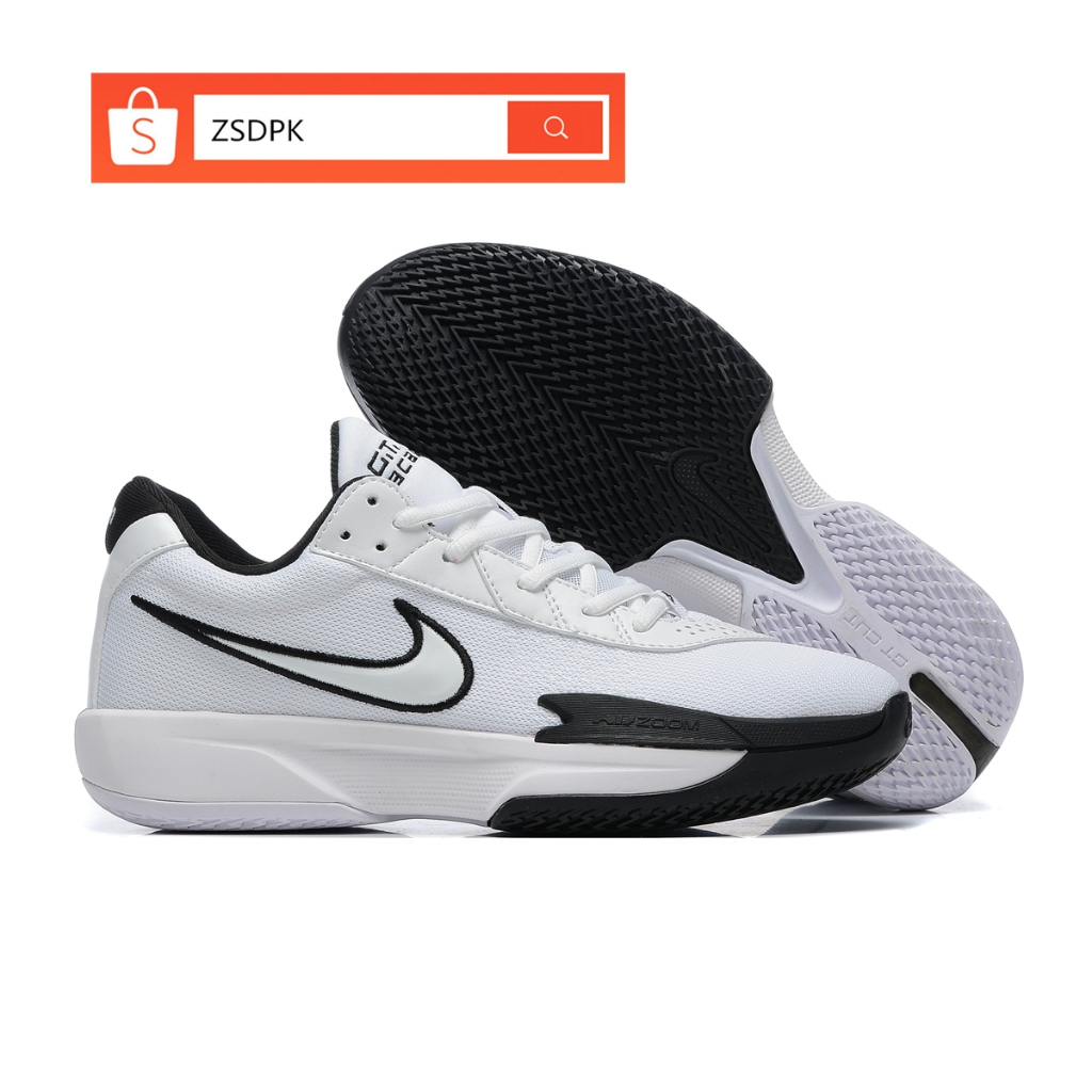 NK GT Cut 3 Academy White Black Basketball Shoes for Men | Shopee ...