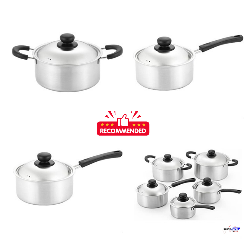 Yoshikawa One Hand Pot IH Compatible Stainless Steel 18cm Made in Japan COOK EASY SJ3320Direct ...