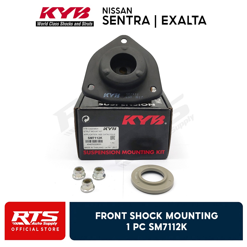 KYB Front Shock Mounting Nissan Sentra B13 B14 / Exalta STA SLA 1993 ...