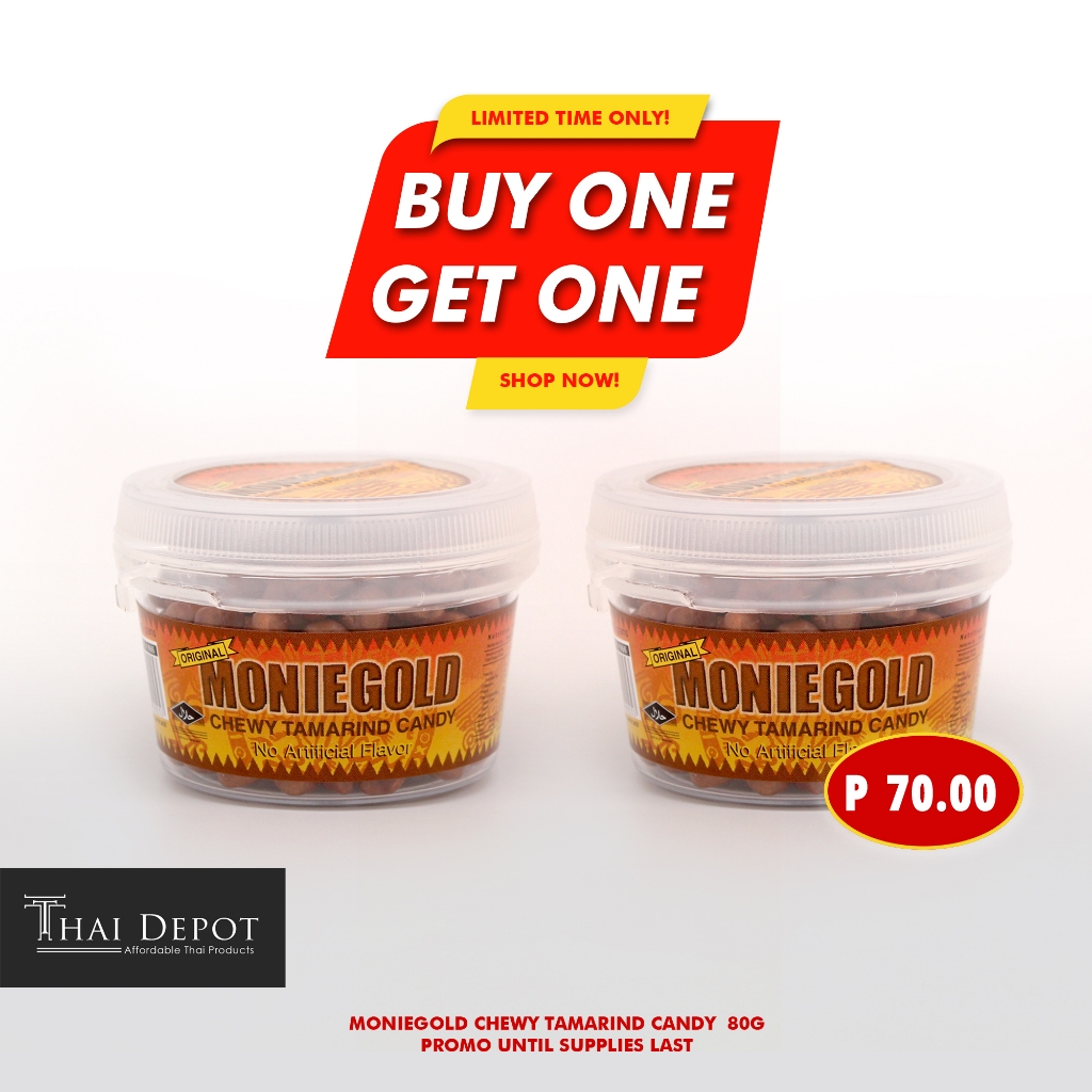 PROMO! Buy one get one Moniegold Tamarind Candy 80g | Shopee Philippines