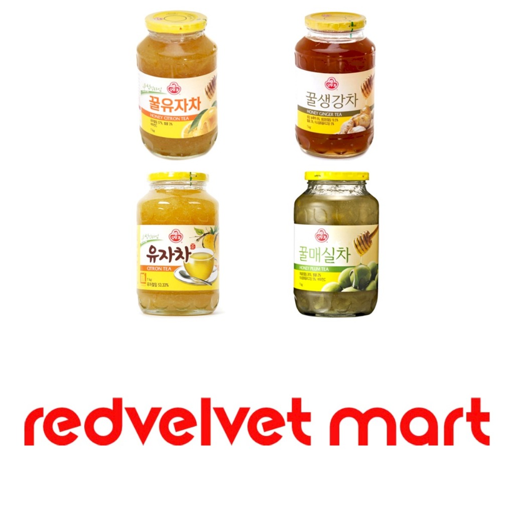 OTTOGI HONEY CINTRON TEA 1KG / GINGER TEA 1KG / HEALING TIME 1KG / PLUM ...