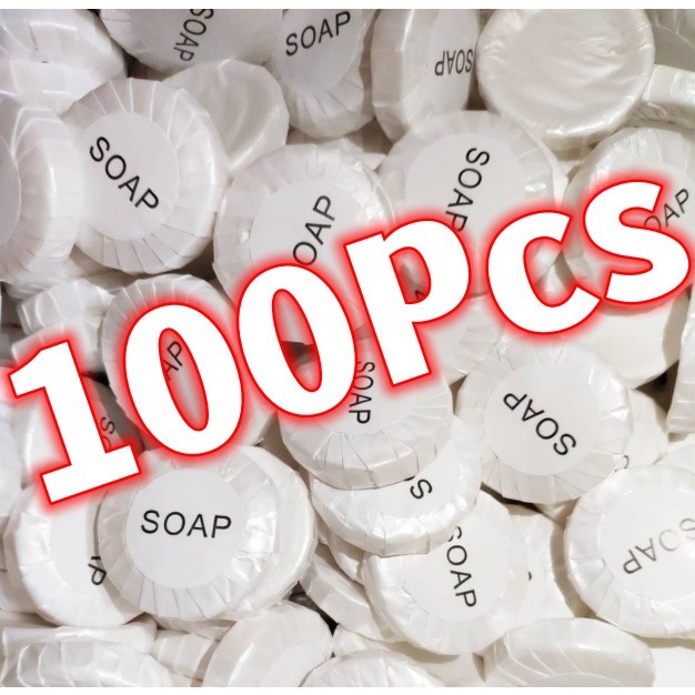 (COD)100pcs Hotel soap 10grams Bath Soap-Hotel Amenities【GOLD hotel ...