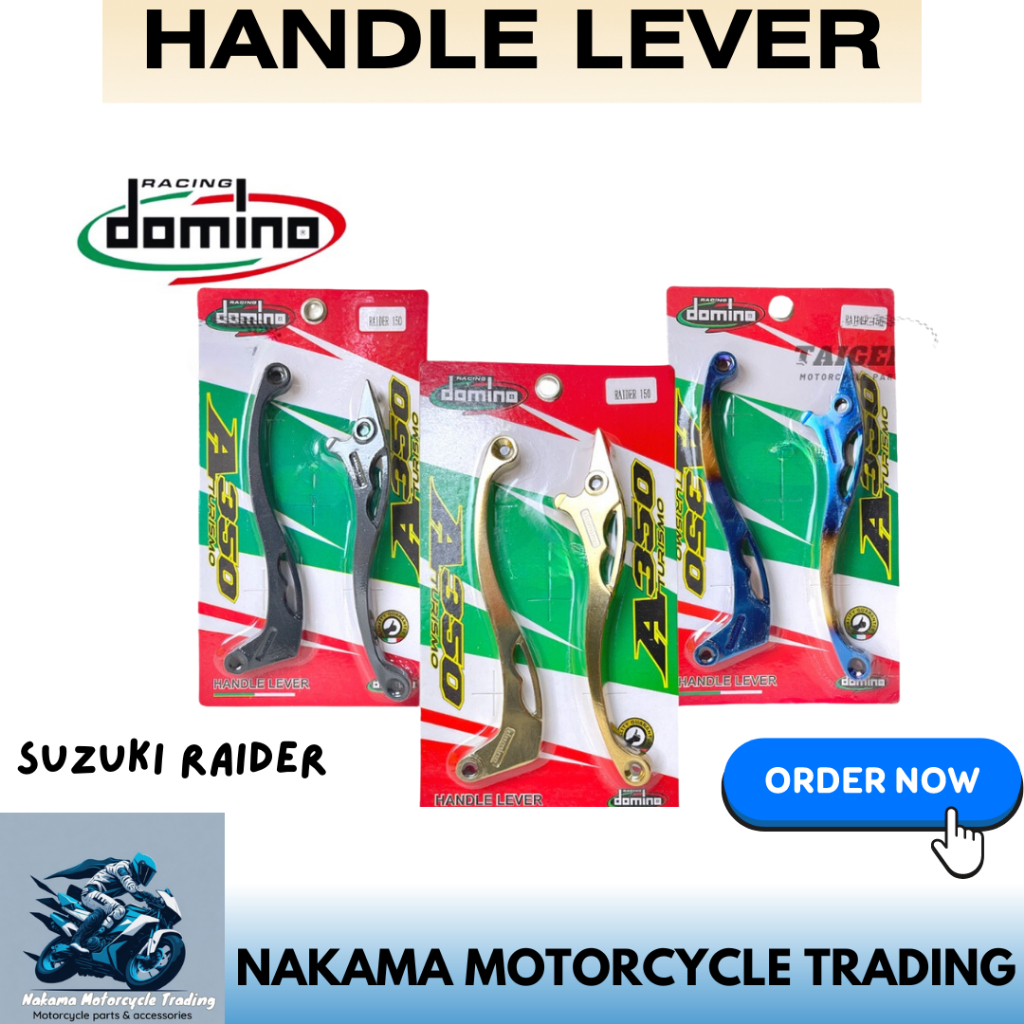 CNC Alloy DOMINO Raider 150 Handle Brake Lever | Shopee Philippines