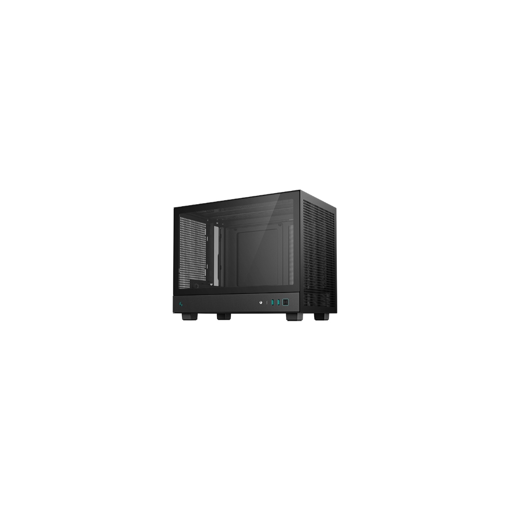 DeepCool CH160 Ultra-portable mini-ITX Case (Black/White) | Shopee ...