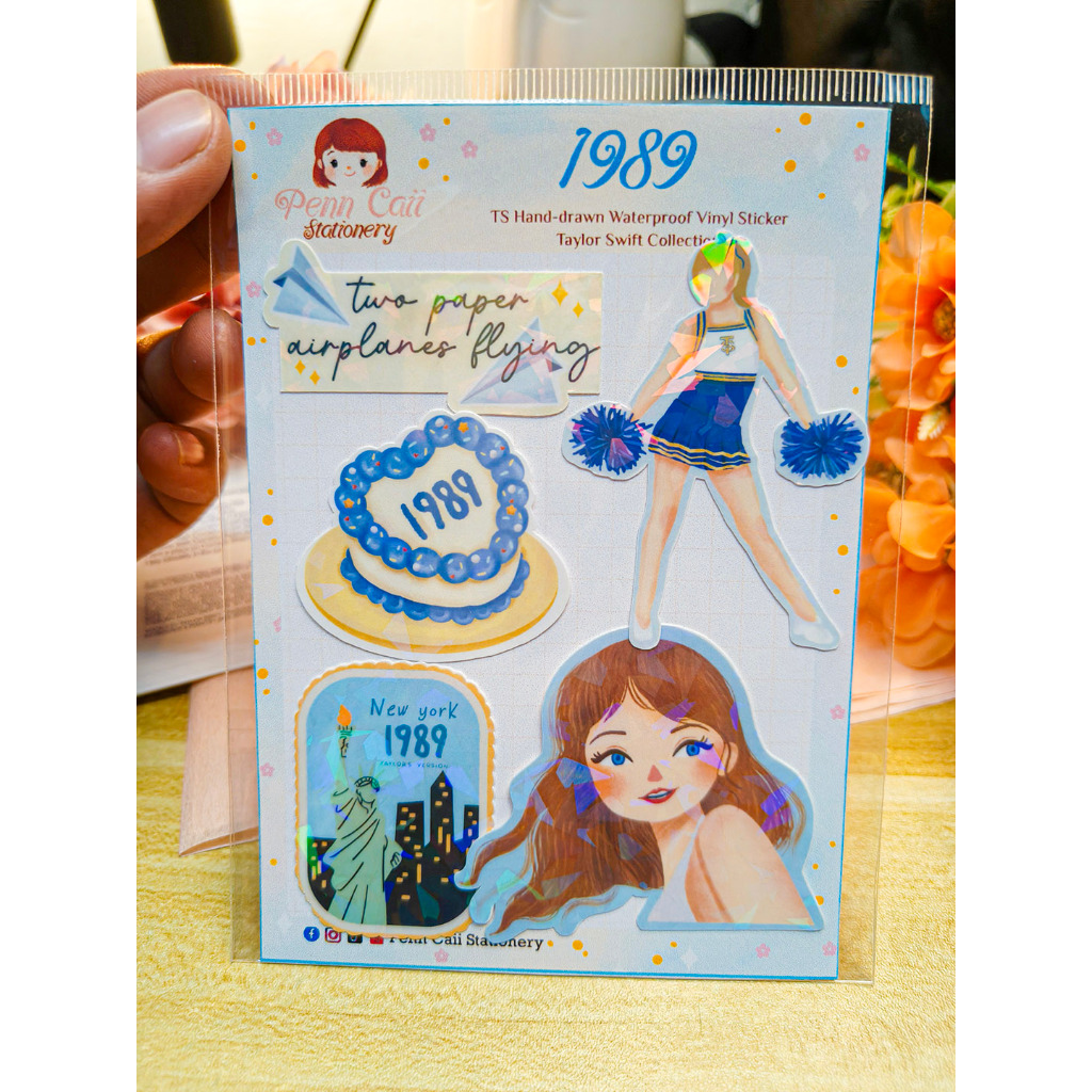TS 1989 TV Waterproof Vinyl Sticker | Taylor Swift Sticker | Penn Caii ...