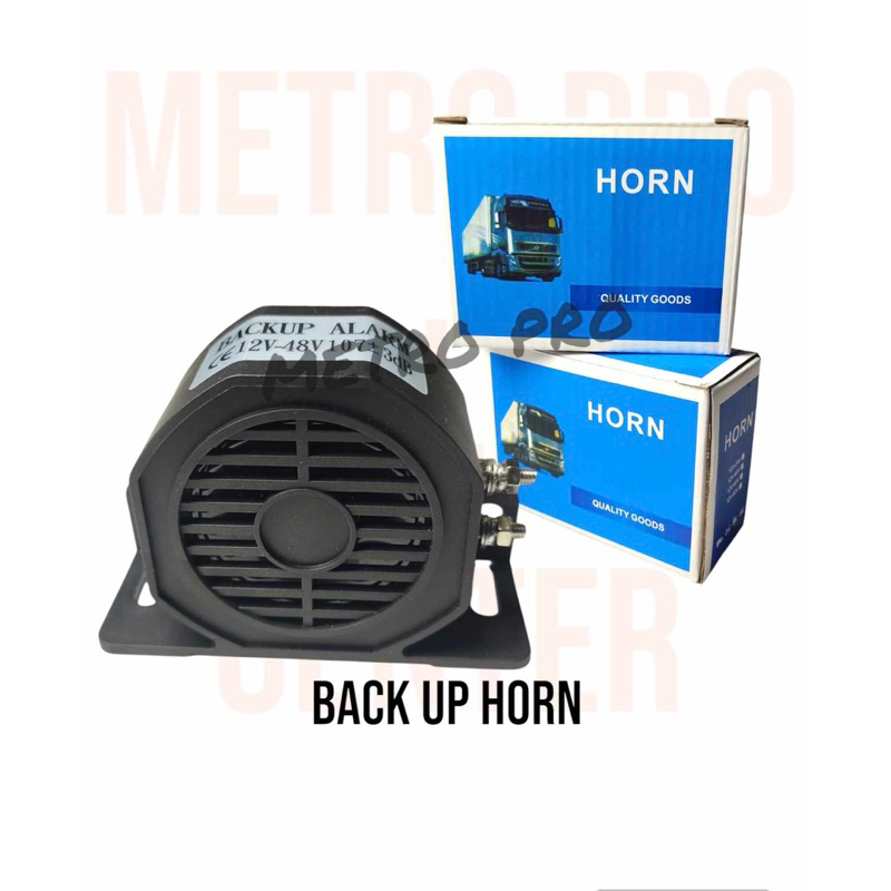 Backup Horn Heavy Duty Auto Volts (12V and 24V) (Safety Reversing Alarm ...