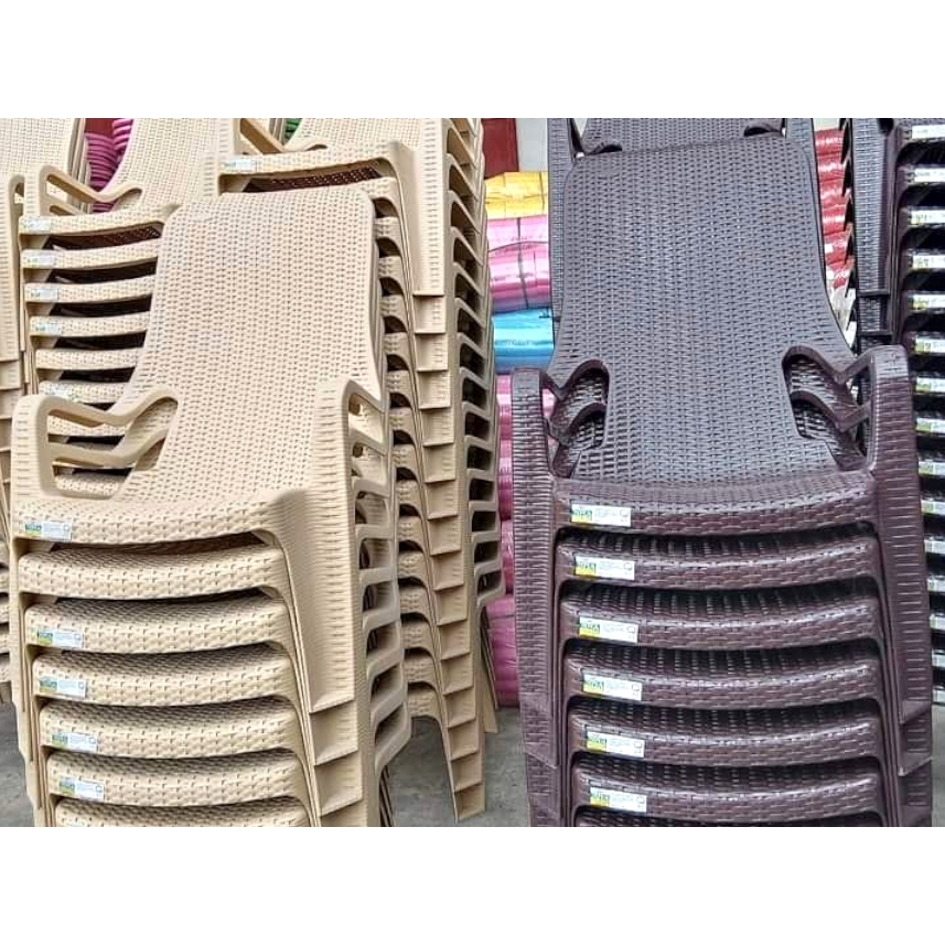 ZOOEY HIGH BACK CHAIR RATTAN MOCHA AND BROWN | Shopee Philippines