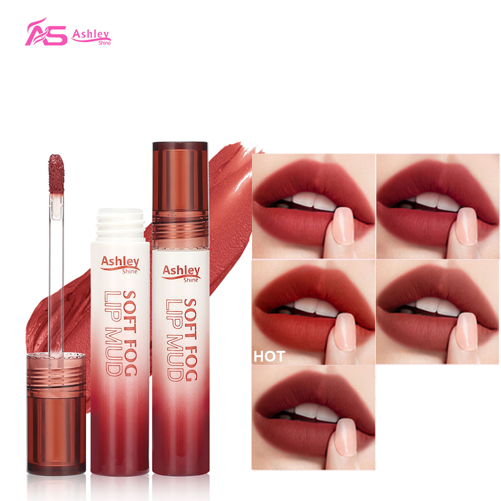 Ashley Shine Velvet Matte Lip Tint Lip Mud Long Lasting Pigmented ...