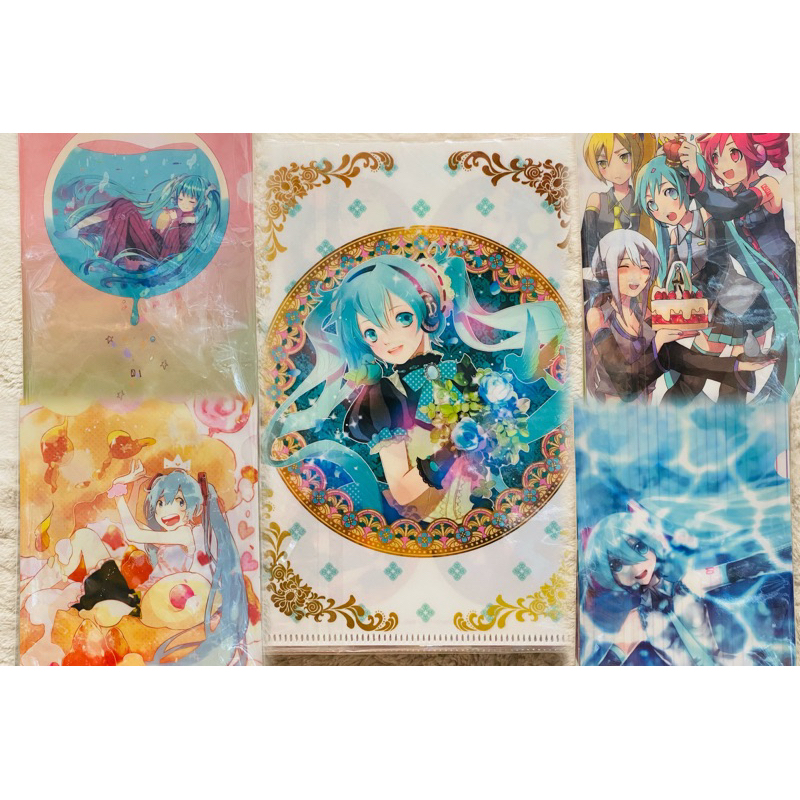 Official Vocaloid clear files | Hatsune Miku Folders | Shopee Philippines