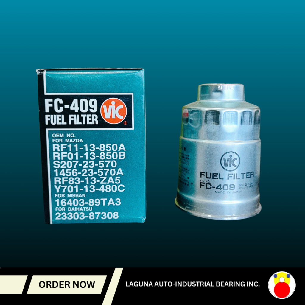 VIC Fuel Filter FC-409 for Kia Ceres 92-01 / Ford Ranger / Isuzu 6HF1 ...