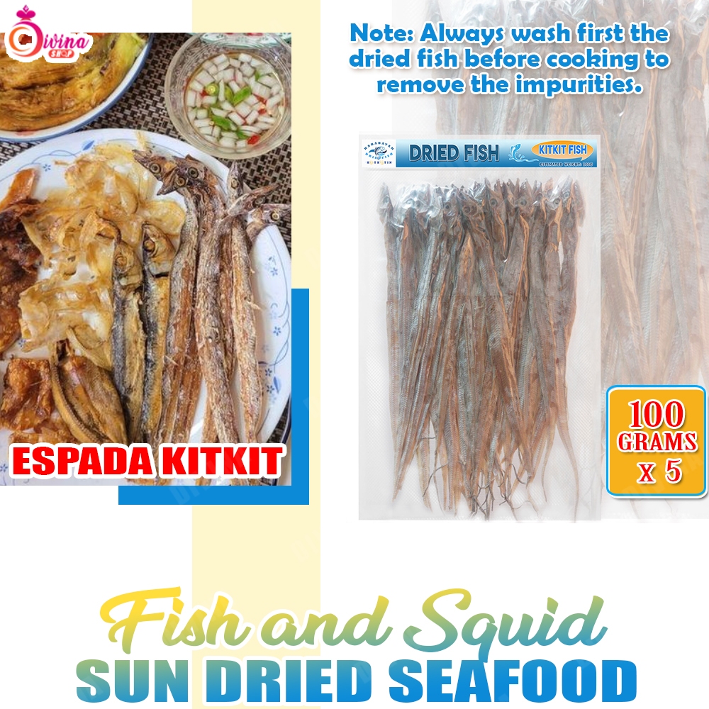 Dried Fish ESPADA KITKIT ( 500g/1KG ) Espada Thin Fish Quality Taste ...