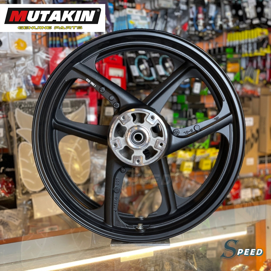 MUTAKIN Mags 3 Spokes Sniper150 Sniper155 Front Disc Brake 4 Holes Rear ...