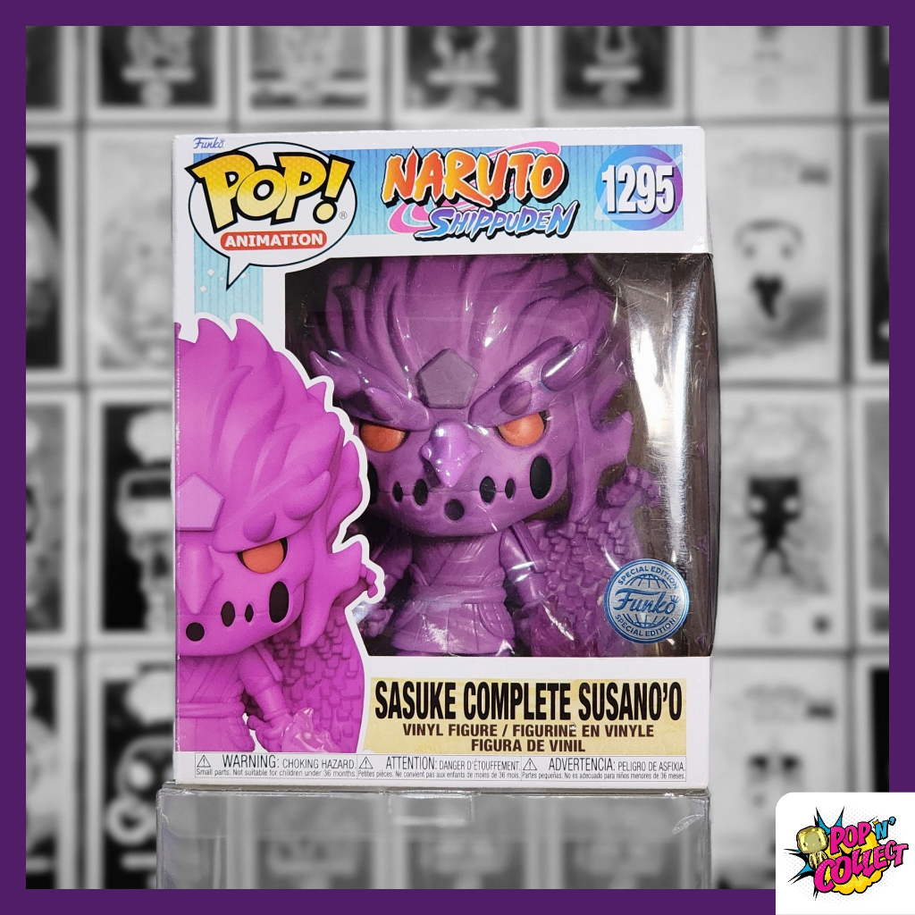 Funko Pop! Naruto Shippuden - Sasuke Complete Susano'o 1295 w/ Free ...