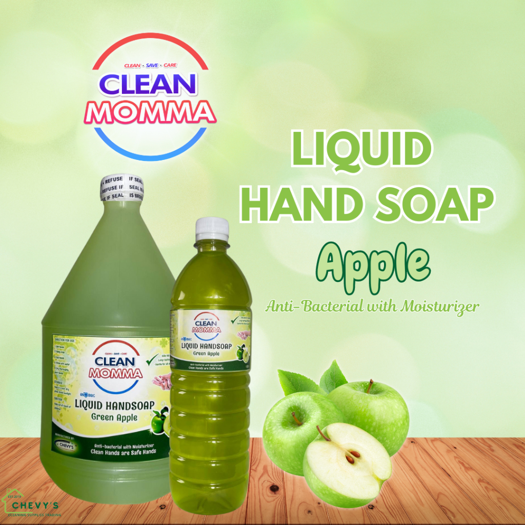 Antibacterial Hand Soap 1 Gallon (Green Apple) / Hand Soap ...