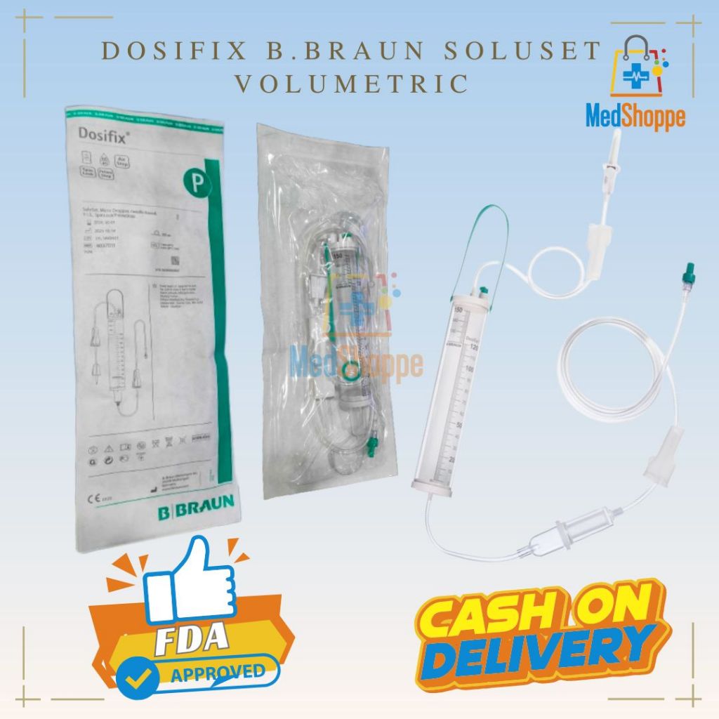 DOSIFIX B.BRAUN SOLUSET VOLUMETRIC | Shopee Philippines