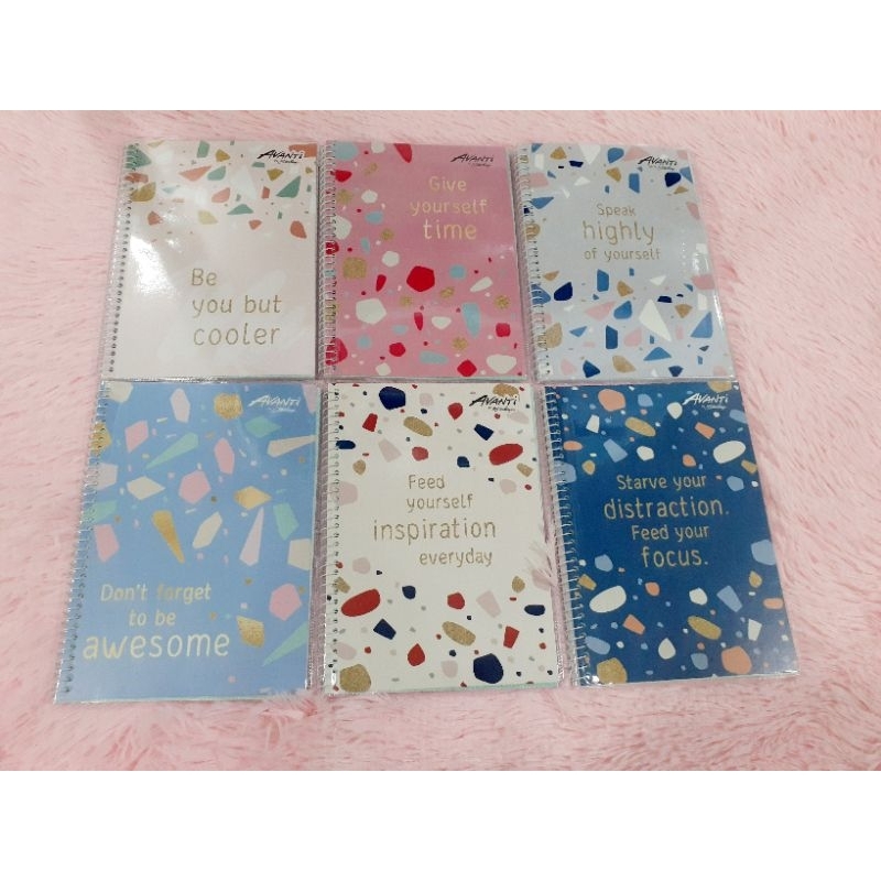 AVANTI SPIRAL NOTEBOOK ( TERRA330 ART ) 80 LEAVES # 363998 | Shopee ...