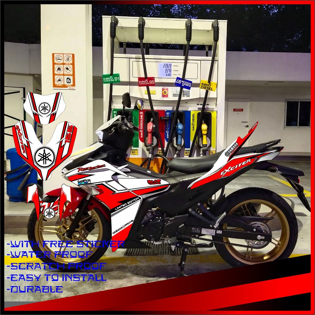 Yamaha Sniper 155 Set Decals Durable High Quality(B2) | Shopee Philippines