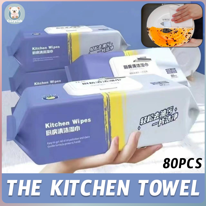 Kitchen Wipes Wipe Wet Tissue Wipes Cleaning Wipes Cleaning Scented ...