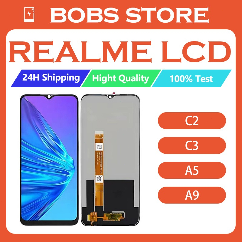 REALME C3 C2 5 5i 6i LCD OPPO A5 A9 A31 LCD DISPLAY TOUCH SCREEN ...