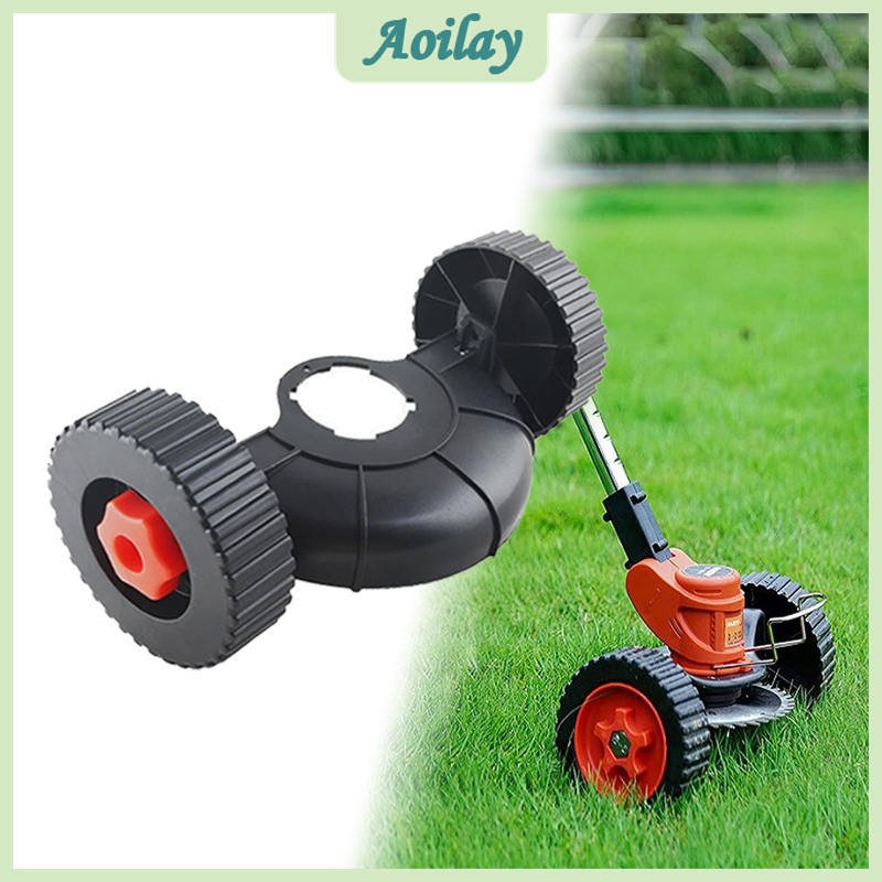 Lawn Mower Auxiliary Wheel Adjustable Removable Grass Cutter Support ...