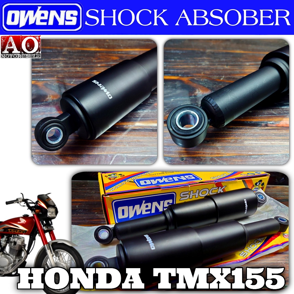 OWENS Rear Shock Absorber HONDA TMX155 Dual Shock Absorber Pair 320mm ...